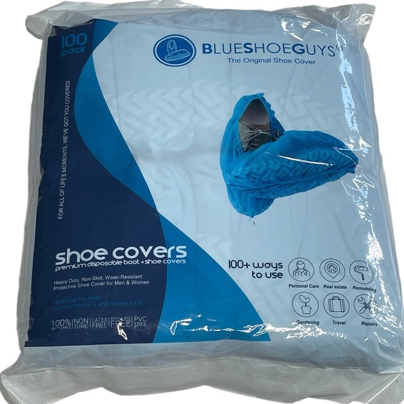 Blue Shoe Guys | Other | New Blue Shoe Guys Disposable Shoe Covers Boot ...